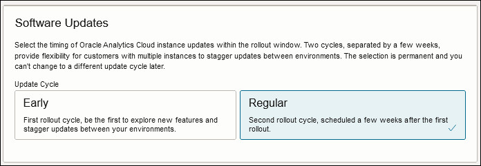 Verify the Update Cycle (Instances Created Before the November 2024 Update)